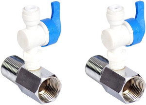 Seaton SS Coupling ½ inch & plastic Inlet Ball Valve Set of 1/4 inch ...