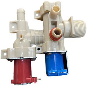 SPARESADDA Inlet Valve Water Valve 2-Way DC 12V for LG Invertor Top ...