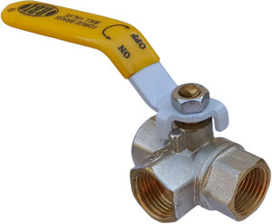 ESEKSAFAR Heavy Duty 1/2'' BSP Thread 3-Way Female Ball Valve Forged ...