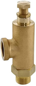 Implemental Bronze Spring Angle Relief Safety Valve 1 Inch Diaphragm ...