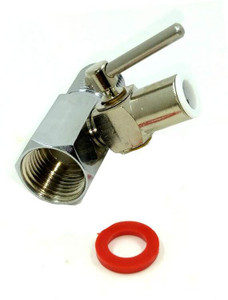 Aameria RO Inlet Valve 3/8" SS Metal Brass Valve for 3/8" Pipe suited ...