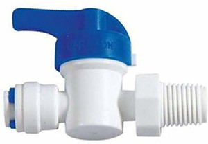 OPZET INDIA 1/4" Inch Plastic Inlet Valve for 1/4" RO Pipe Tubing ...