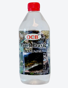 OCB Pancha Prayag Gangajal 500ml Bottal Water of Ganga River Pooja ...