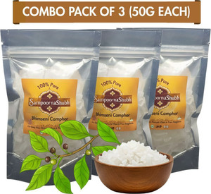 SampoornaShubh Original Bhimseni Camphor |Organic Kapoor for Pooja ...