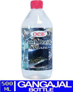 OCB Pancha Prayag Gangajal-500ML Bottal Water of Ganga River Pooja ...
