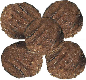 VITSZEE Pure Holy Desi Red Cow Dung cake,Gobar for agnihotra,pooja ...