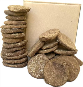 SHRI INDUSTRIES Cow Dung Cake Set of 9 /Cow Cake/Upla for Havan Price ...