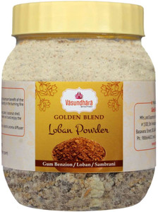 Vasundhara Loban Powder Original for Puja|Golden Blend Dhoop Pure Loban ...