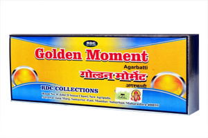 RDC COLLECTIONS Golden Moment Scented incense/ Agarbatti/udbatti - 250 ...