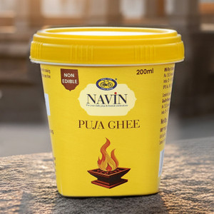 Cycle Pure 200ml Puja Ghee | Non-Edible Ghee for Diyas, Aarti & Sacred ...