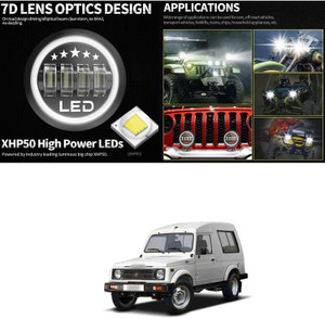 PECUNIA LED Fog Lamp Unit for Maruti Suzuki Gypsy Price in India - Buy ...