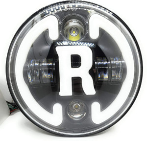 Motopex LED Headlight for Royal Enfield, Mahindra Bullet 350, Bullet ...