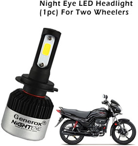 Generox LED Headlight for Hero Passion Pro Price in India - Buy Generox ...