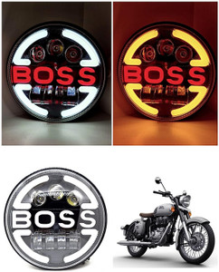 STARX LED Headlight for Royal Enfield Bullet 350, Bullet Electra ...