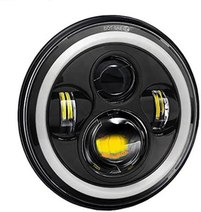 RoyalPiston LED Headlight for Royal Enfield, Harley Davidson, Mahindra ...