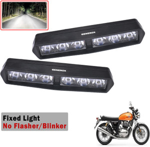 Generox LED Fog Light for Royal Enfield Interceptor 650 Price in India ...