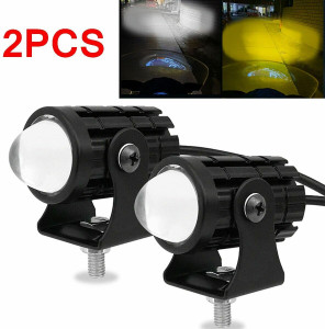 LOVMOTO LED Headlight for Bajaj, Hero, Honda, KTM, Yamaha, Universal ...