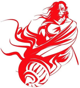 Stickerworld Hanuman angry sticker Headlight Vinyl Film Price in India ...