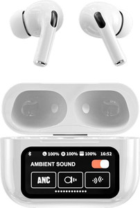 SMARTBEE TouchPods With Touch Screen LED Display ANC/ENC TWS Earbuds ...