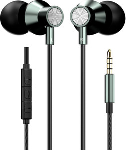 Portronics Conch Tune A Wired earphone with mic, 3.5mm Audio Jack, In ...
