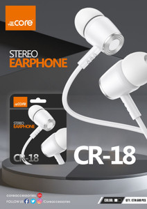 CORE CR-18 Stereo Earphone Wired Price in India - Buy CORE CR-18 Stereo ...