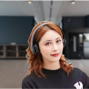 TWS FLIPKART55340-P47 Foldable Slim Wireless Bluetooth Headphone ...