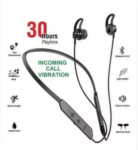 myxes BT-Max Wireless Bluetooth Smart Neckband Earphone with Vibration ...