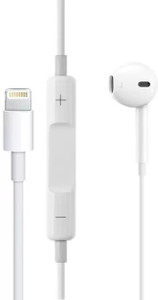 Wolgite Lightning Wired in Ear Stereo Headphones for iPhone 14 Wired ...