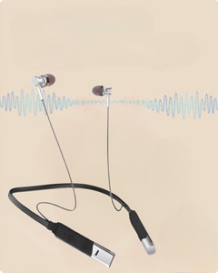 domster 333 wireless neckband 40hr battery backup magnetic earbuds ...