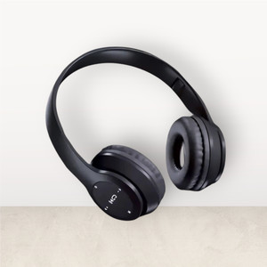 TWS HD Audio Bluetooth Headset with Foldable Ear Cups and Omni ...