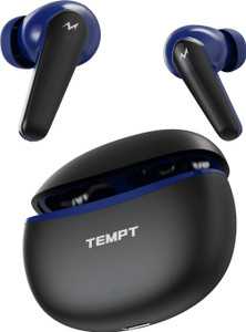 TEMPT Glider X True Wireless Earbuds with 13mm Drivers, 60 Hours of ...