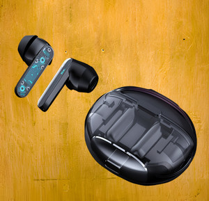 PTROX Transparent TWS Earbuds with 100 HRS Playtime, Bluetooth v5.3 B67 ...