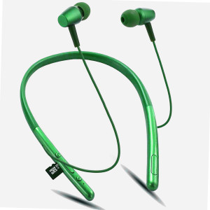 ZTNY Double Press Middle Button Wireless Neckband Bluetooth Headphone ...