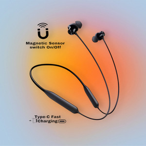 GDS Neckband 48hrs Battery, Deep Bass, Clear Sound, Dual Mic, AI ENC ...