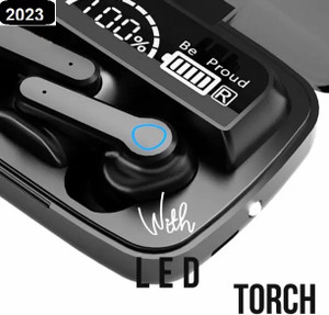 TechBuddy M19 PRO Earbuds Upto 48 HoursBluetooth 5.19Wireless Earbuds ...