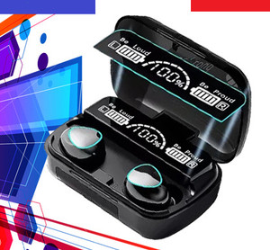 Bymaya VT1136_M10 ADVANCED GAMING BLACK EARBUDS (PACK OF 1) Bluetooth ...