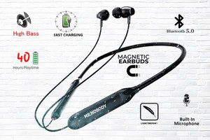 PTROX N50 3 Days Backup,HD Bass,Fast Charging bluetooth neckband Y40 ...