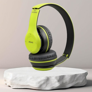 TECHWEAR Wireless Gaming Sports P47 Headset Headphones Super Extra Bass ...