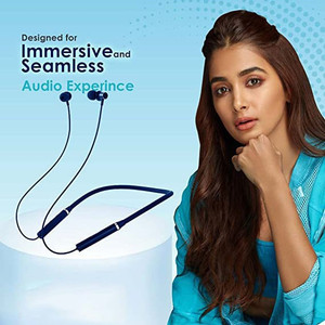 HUTUVI wireless Neckband bluetooth excellent voicewith mic in the ear ...