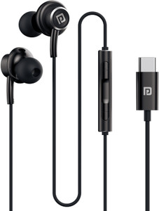 Portronics Conch Sigma C in Ear Type C Wired Earphones,in Line HD Mic ...