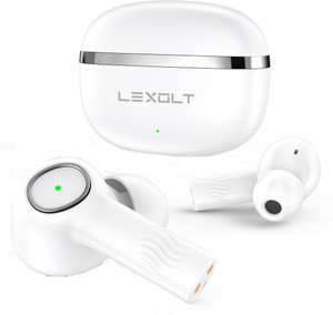 Lexolt 120 Hours Playtime & ENC Crystal Bionic Sound Bluetooth Earbuds ...