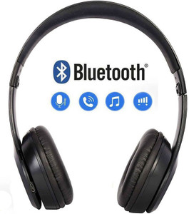 Techobucks Trendy X Bass Bluetooth Headphones with SD Card Slot ...