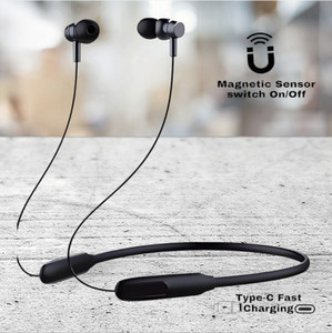 TWS Wireless Neckband, 48Hrs Playtime, Double EQ Mode, Fast Charging_TG ...