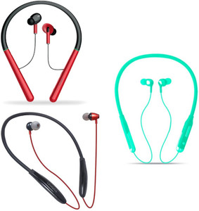 LEVELPLUS Magnus & Crush & Jazz New Neckband Combo 45 Hours Playtime ...