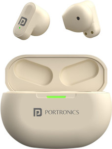 Portronics Twins S17 Earbuds With Long Playtime,HD Mic,Type C Fast ...