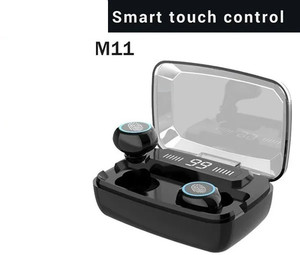 GUGGU TJU_432J_TWS M11 Earbuds with Touch Control and Dual LED Display ...