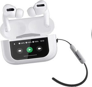 CIHROX Wireless Headphone Touch Smart Screen Earphone In-ear ENC Noise ...