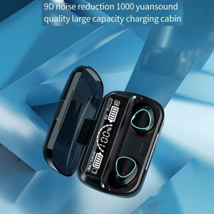 NVIRAV High-definition LED Display Power True Wireless Earbuds with ...