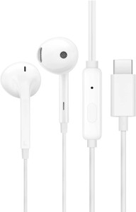 SUPERFLASH EarPods (USB-C) Wired Earphones with Type-C Jack Deep, Rich ...