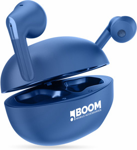 Boom Buds X4010 with Dual Pairing, 45 Hours Playtime,Ultra Low Latency ...